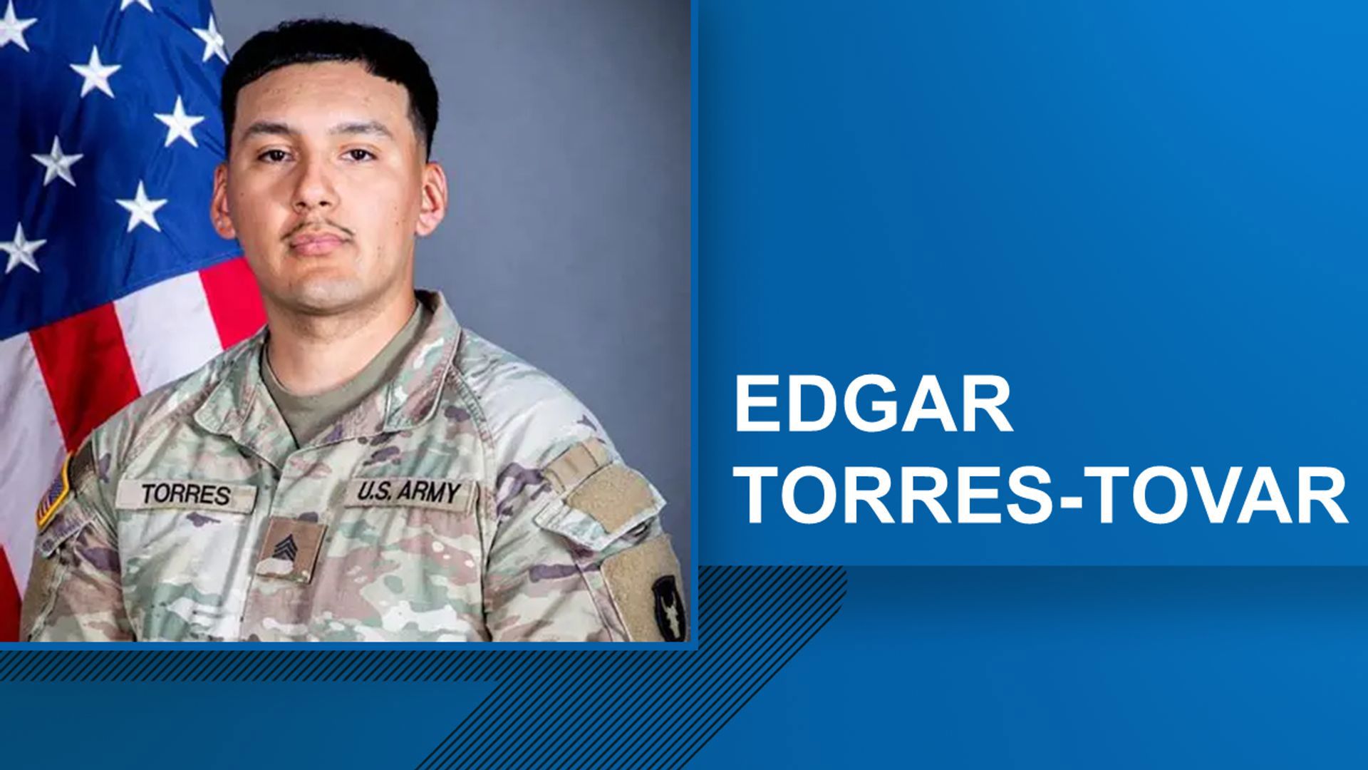 Staff Sgt. Edgar Torres-Tovar to be laid to rest Monday morning