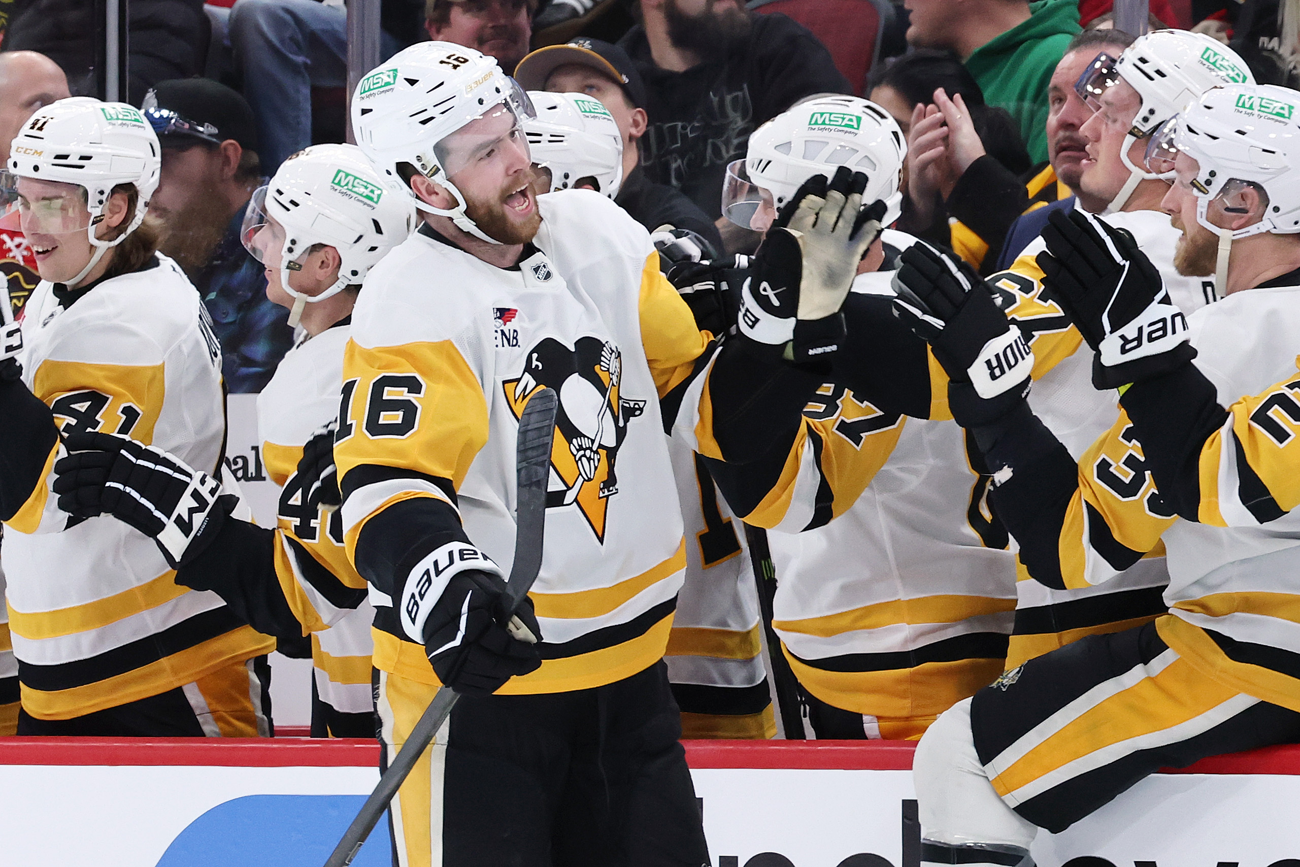 Pens points: Brazeau takes charge