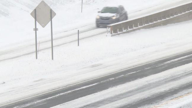 Drastic weather changes cause slick roads, low visibility and local ...