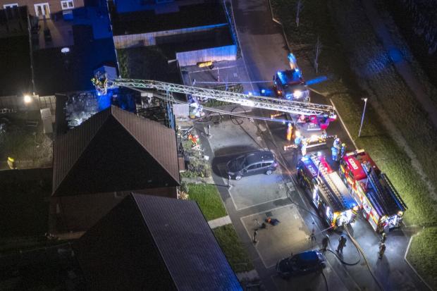 Pictures show scene of tragic fire that claimed life of child in Kent ...
