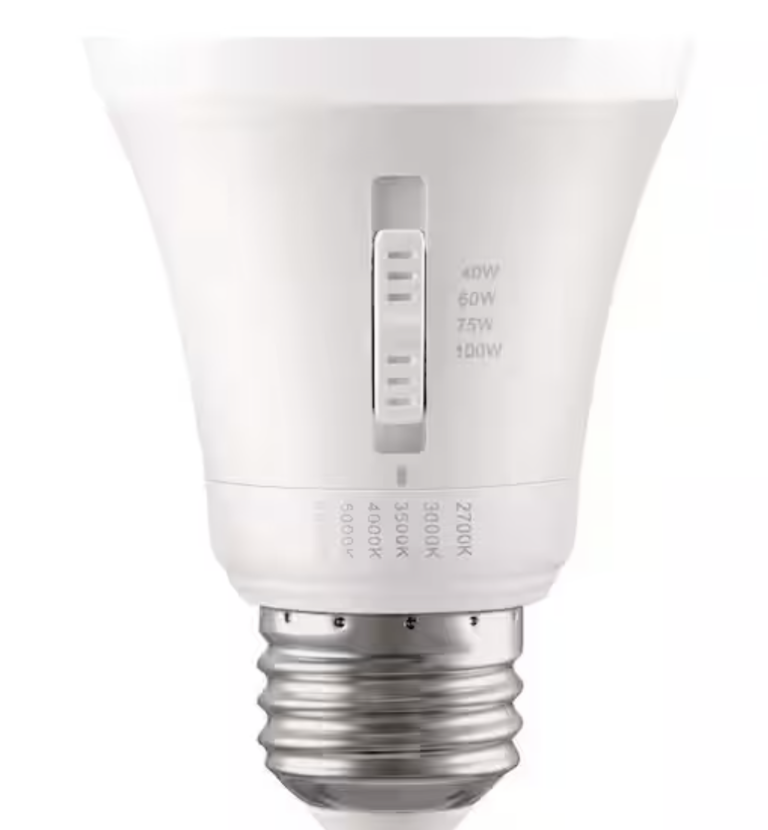 Always have the best color light with this award-winning LED bulb