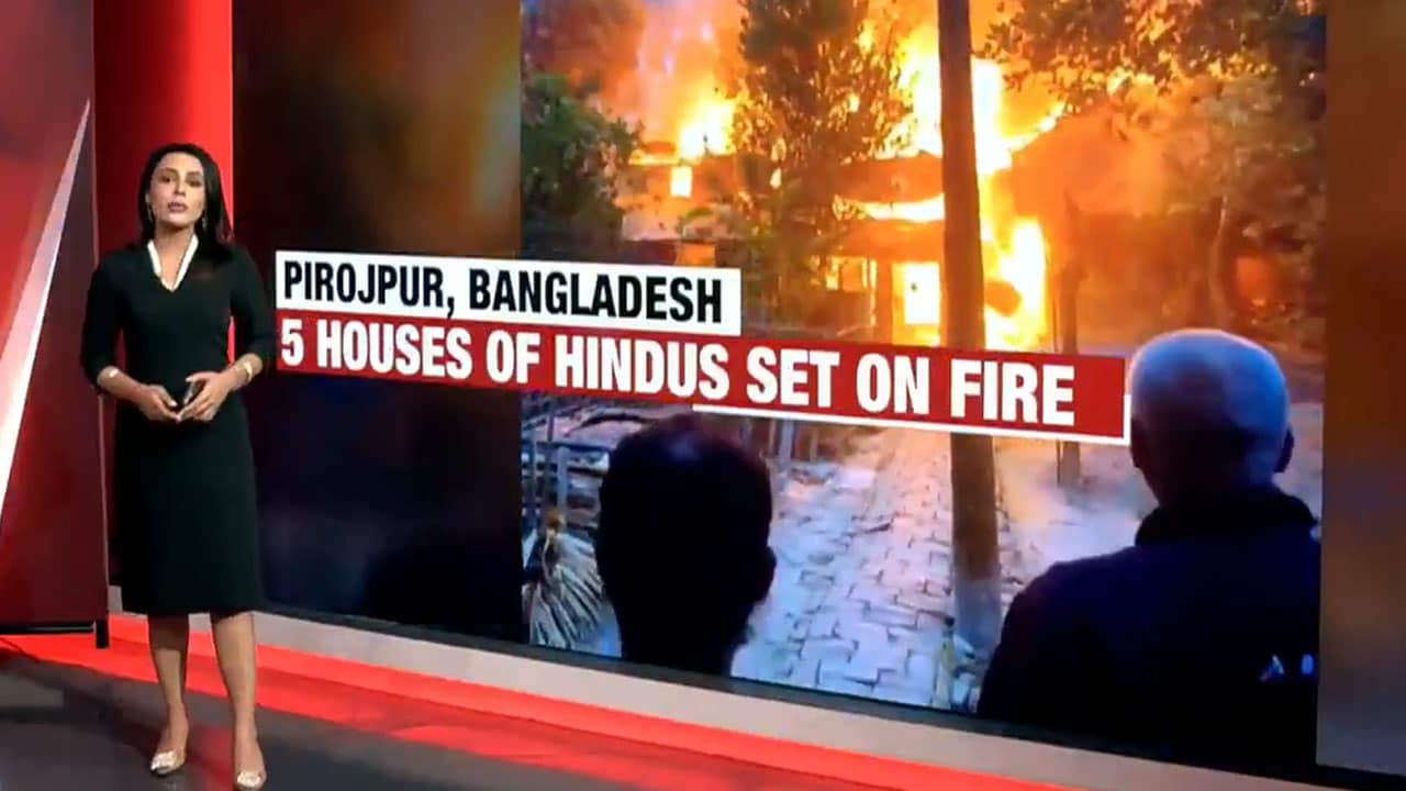 Hindu family homes torched in Bangladesh amid attacks on minorities