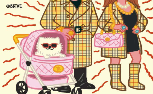 Expensive yet tacky: The illusion of status