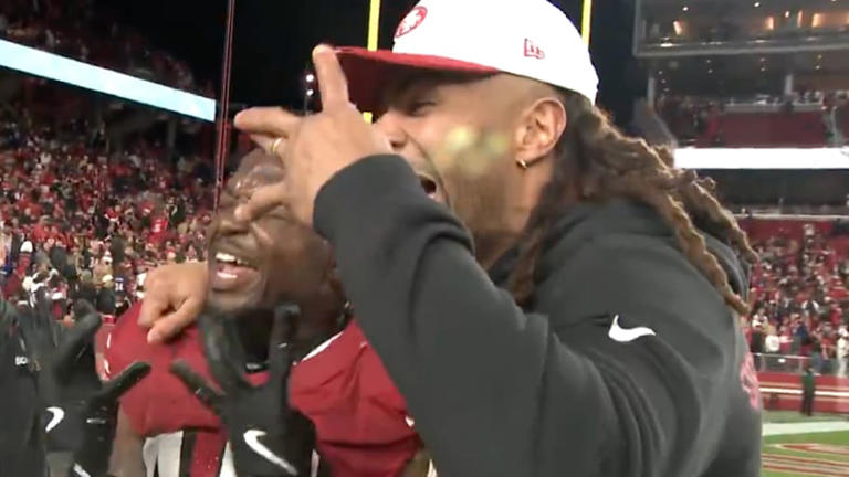Fred Warner was so fired up watching 49ers defense make game-winning play