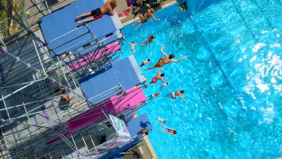 The art of the perfect belly flop