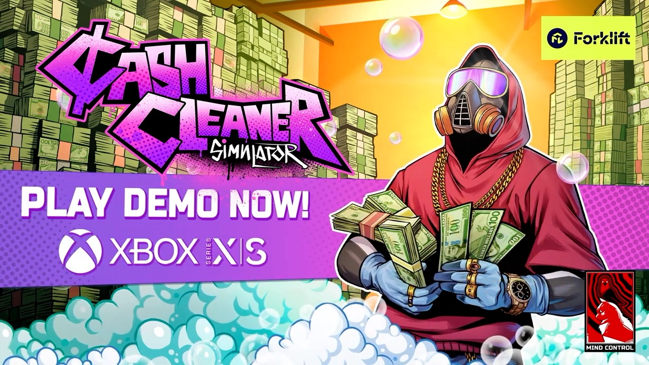 Cash Cleaner Simulator official Xbox demo trailer