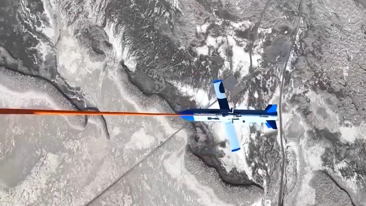 The US military’s drone that can be caught mid-air