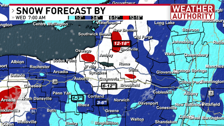 Heavy snow with whiteouts following strong wind threat to start the week