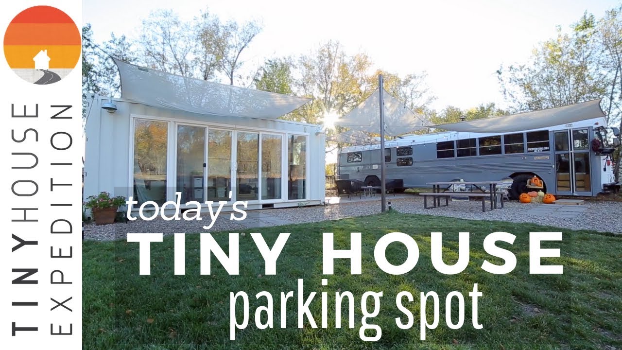 I found a tiny home paradise by the river