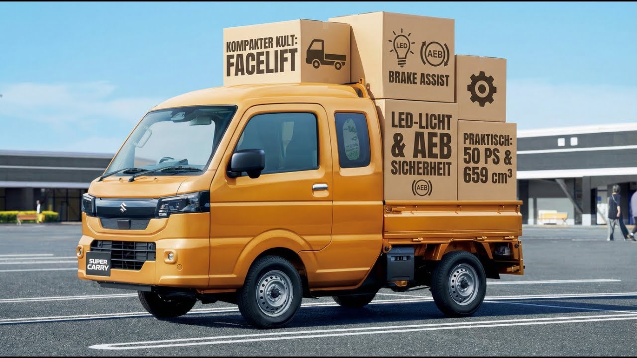 Kompakter Kult: 2026 Suzuki Carry & Super Carry mit Facelift