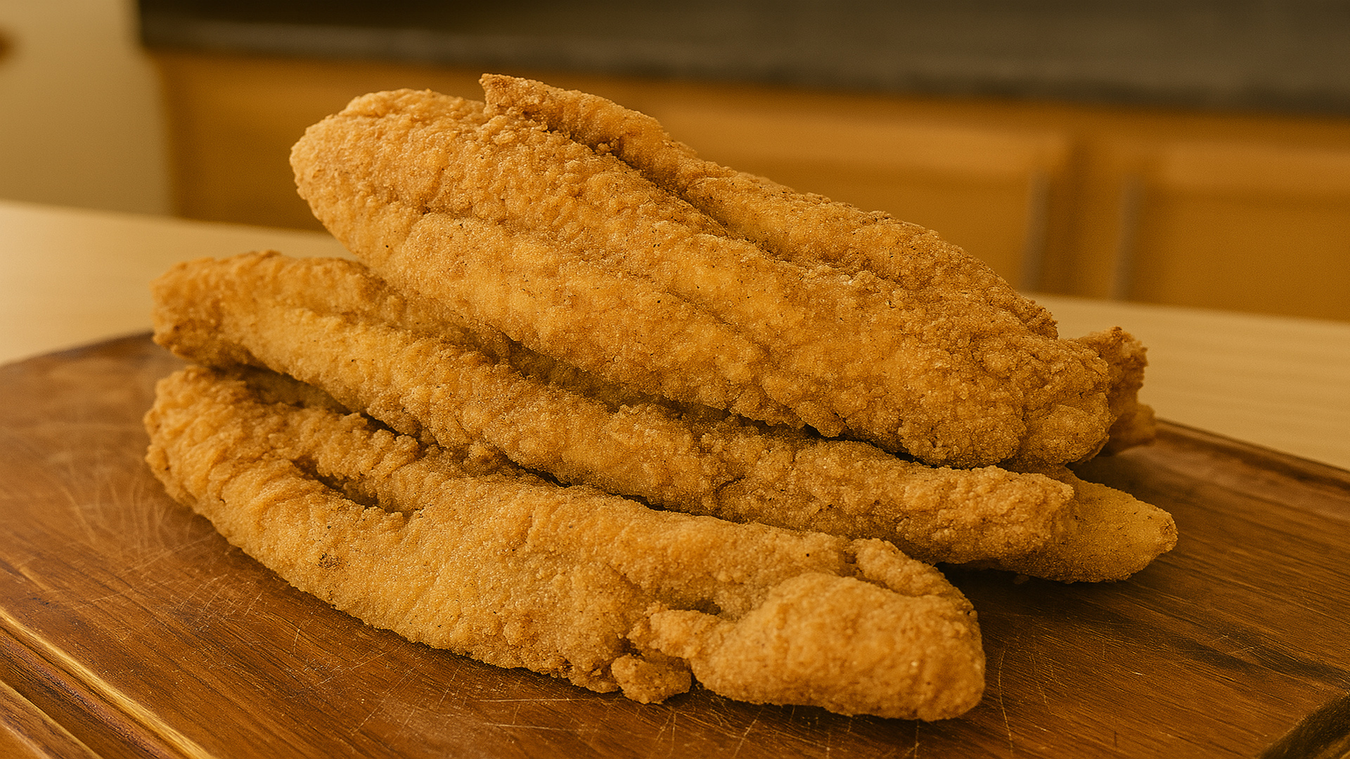 How to make fried catfish fillets