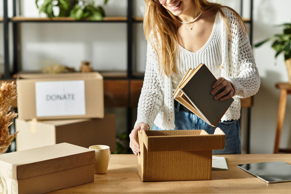 Places to donate books to make room on your shelves