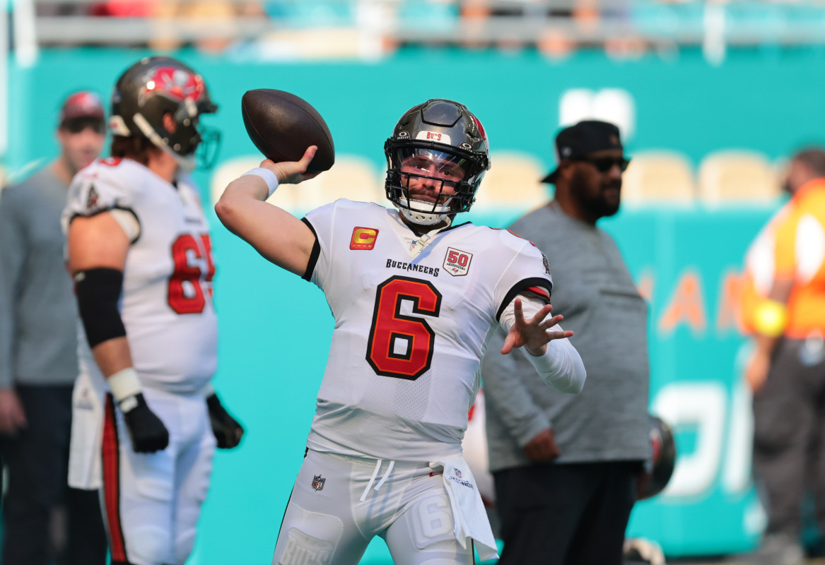 Baker Mayfield overshadows Buccaneers’ Mike Evans announcement