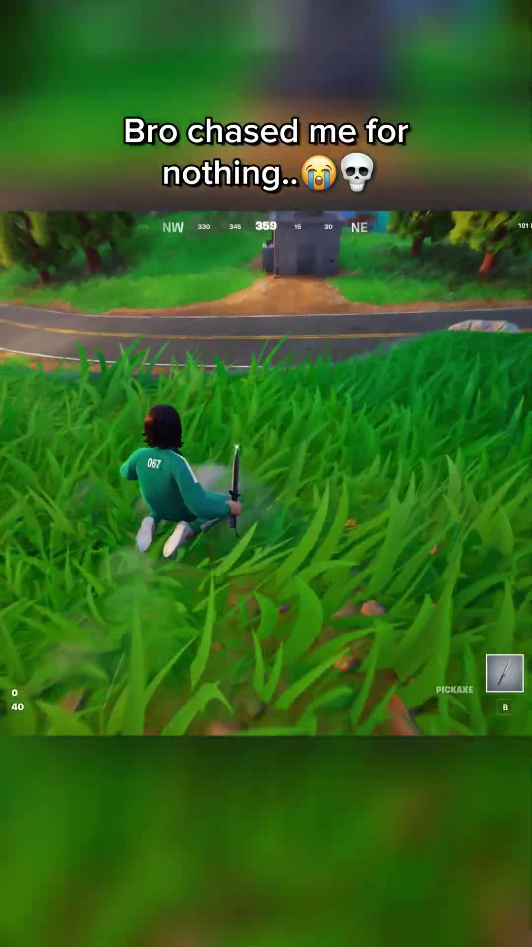 He chased me for nothing ☠️ #shorts