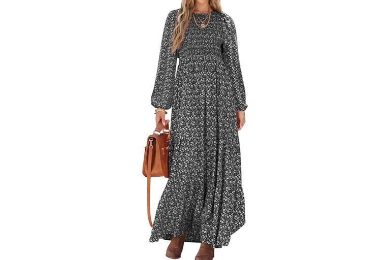 I’m a busy mom, and these are the easy, flattering winter maxi dresses ...