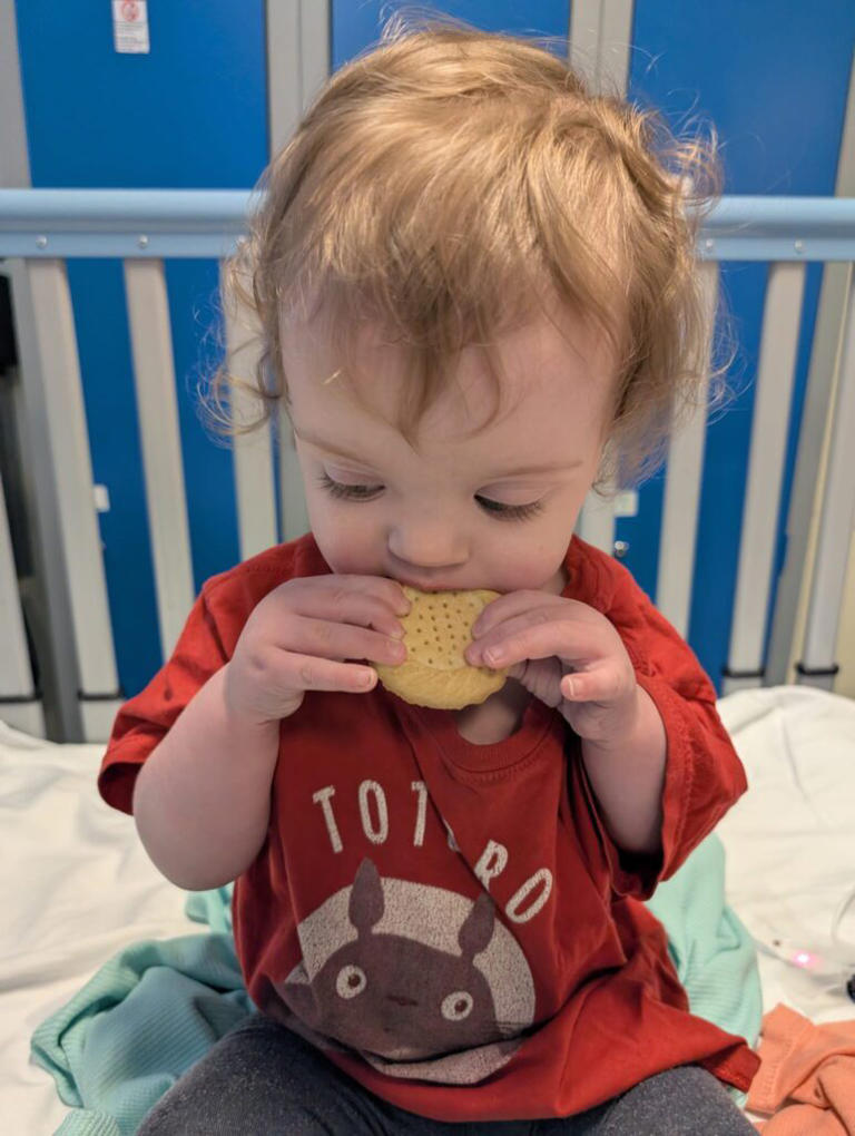 Baby’s wide eyes sign of syndrome so rare it doesn’t have a name