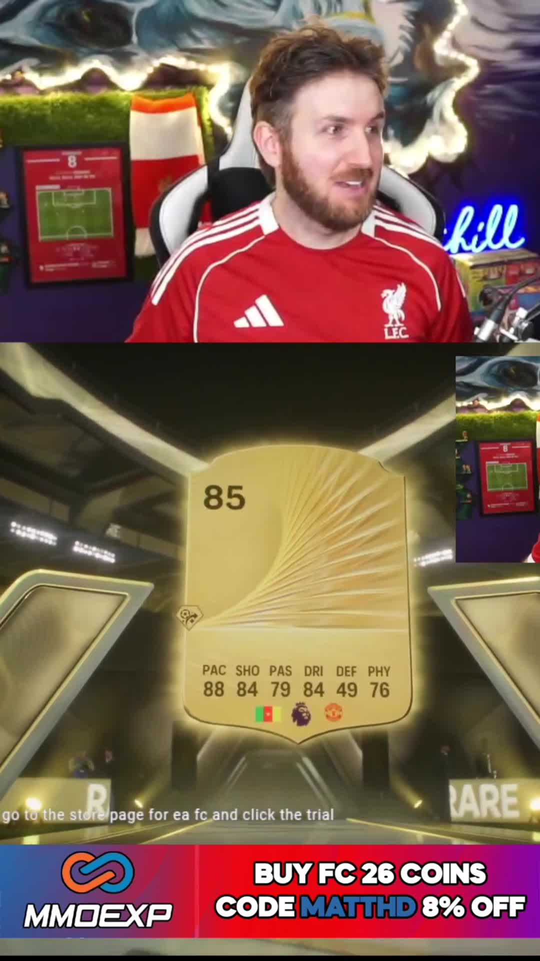 OMG! I packed my best friend in FC 26! #fc26 #shorts