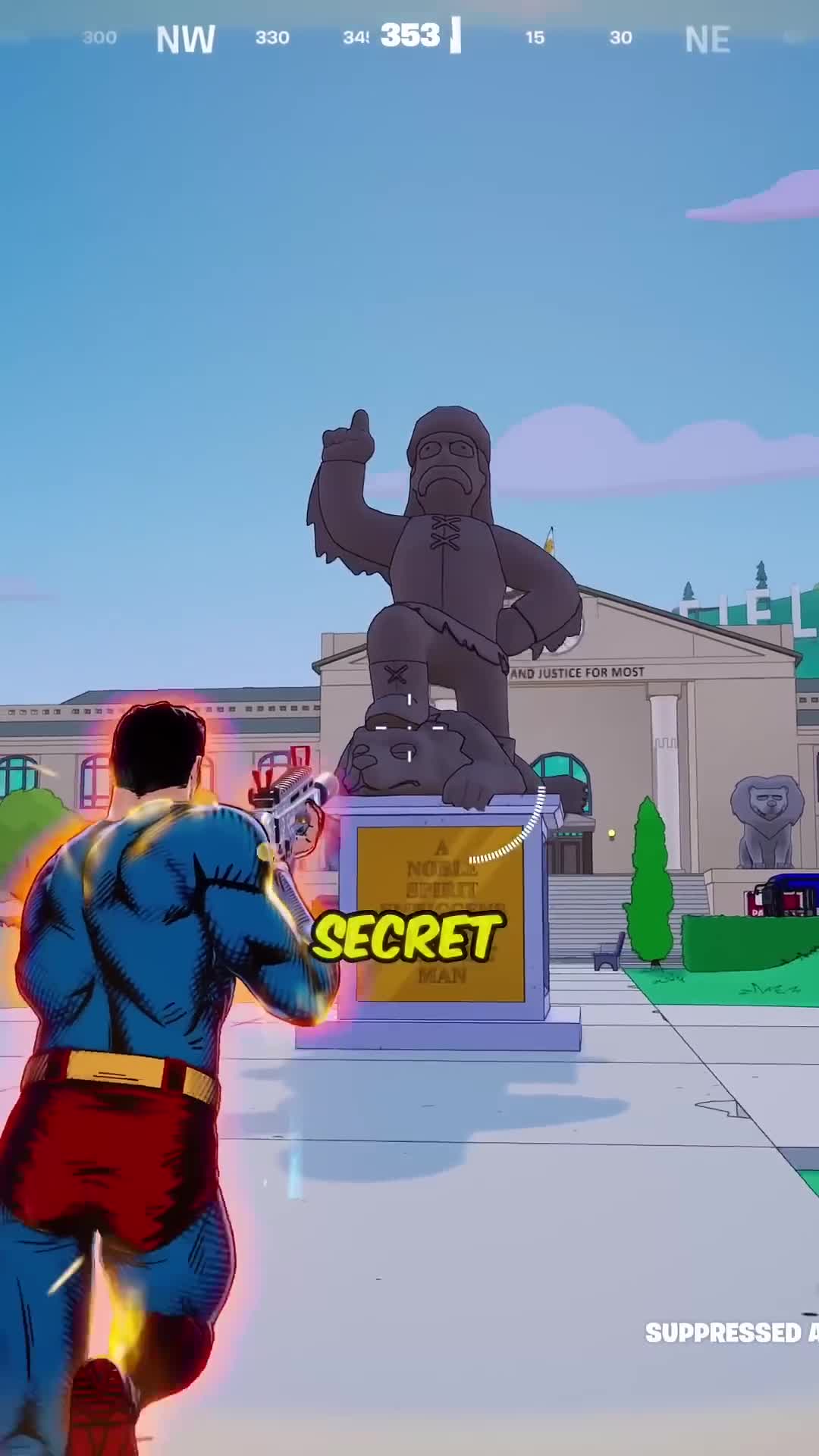 Did you know these secrets on the Simpsons map in Fortnite? #videogames ...