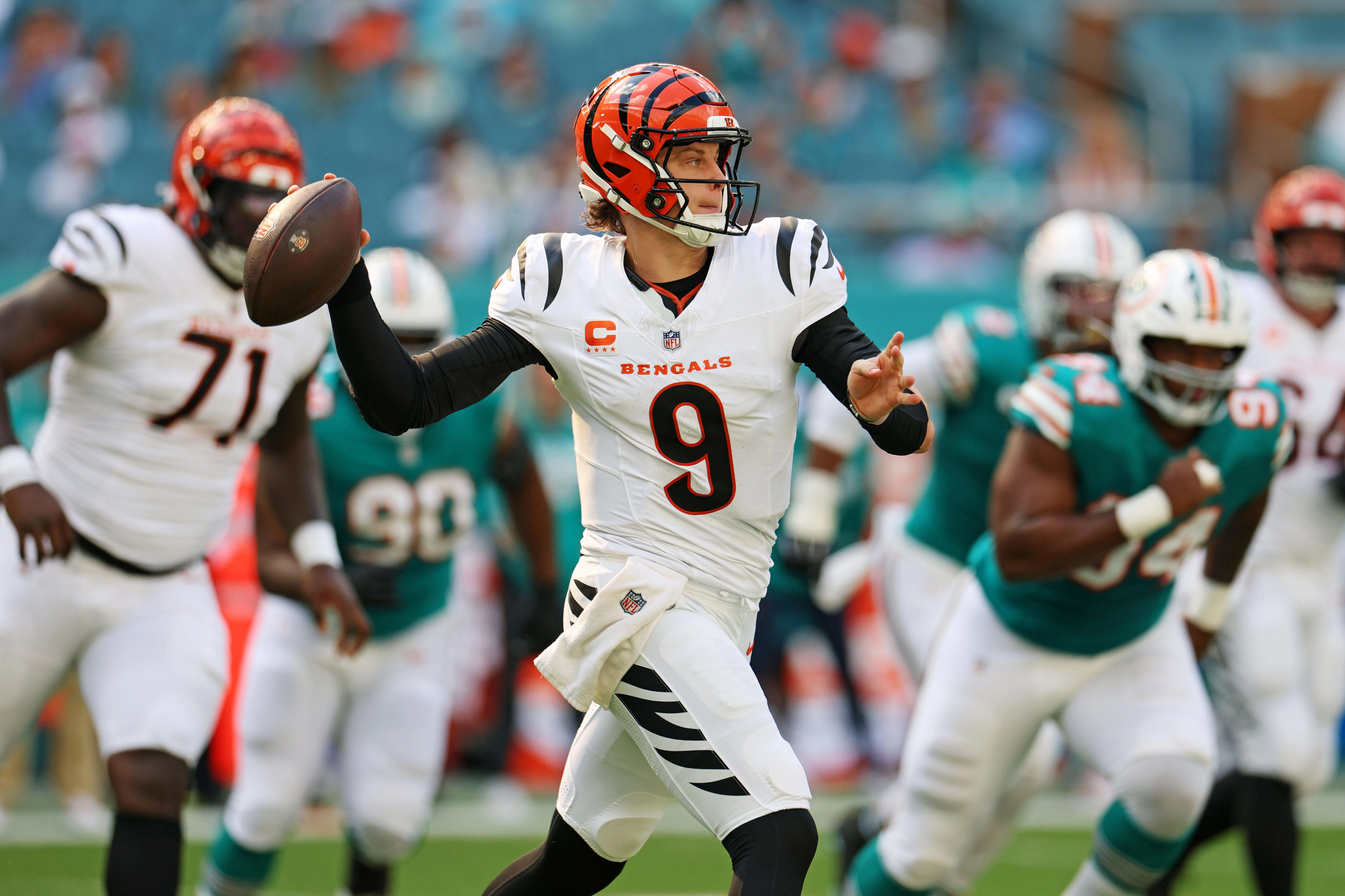 Bengals' Joe Burrow has little message for Browns’ Myles Garrett, too