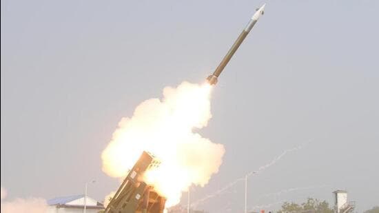 India carries out maiden test of long-range Pinaka rocket