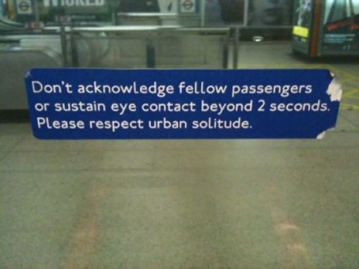 41 Funny and Strange Things Spotted on the Subway