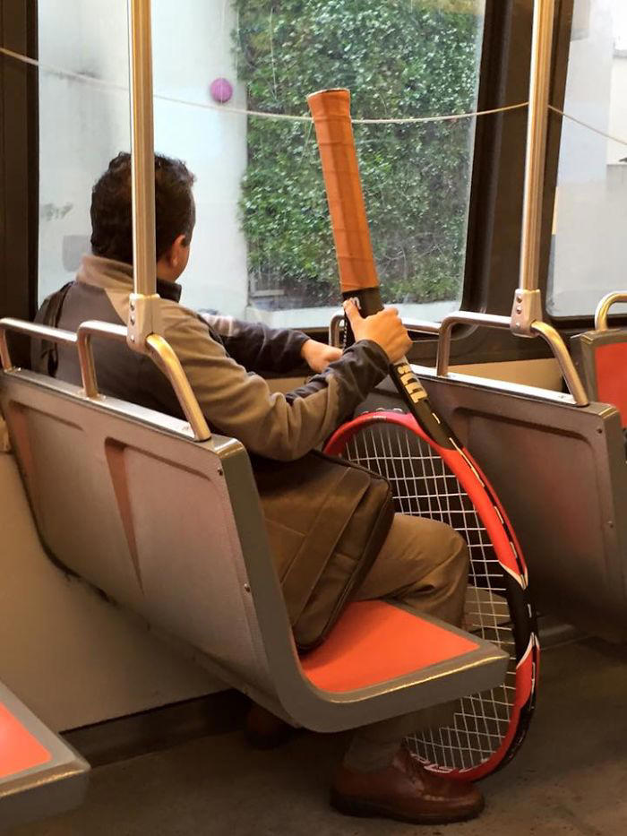 41 Funny and Strange Things Spotted on the Subway