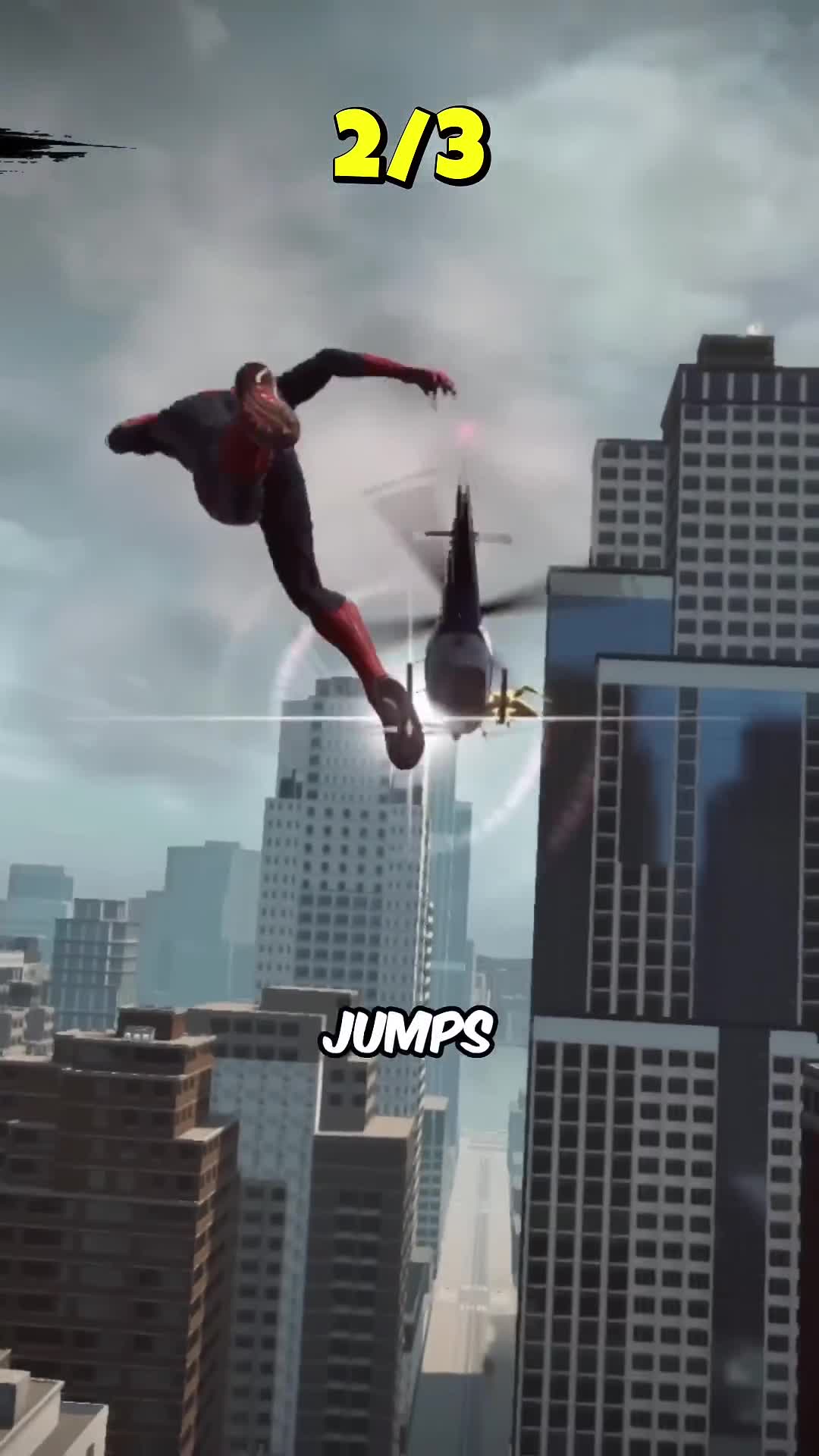 What happens if you try to grab onto a helicopter in the Spider-Man ...
