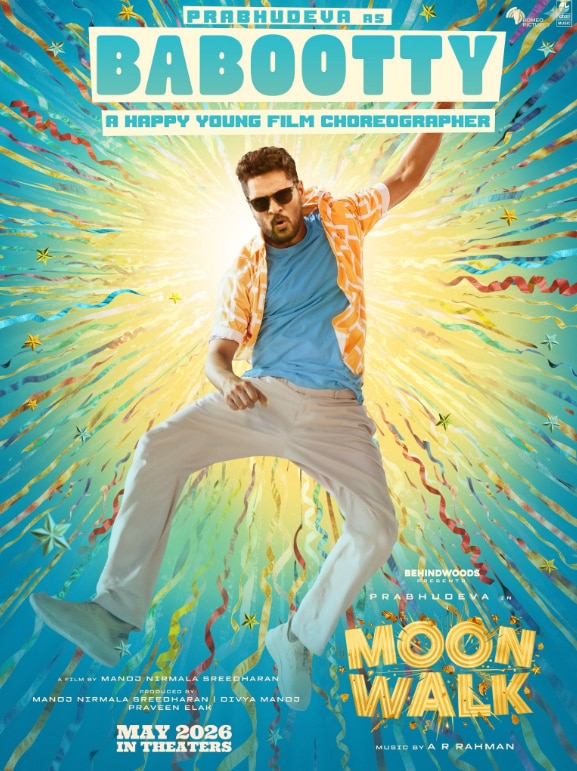 Prabhudheva unveils Moon Walk character posters, teases 14 crazy roles