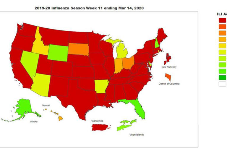‘Super flu’ rips through New York with record infections as cases to ...