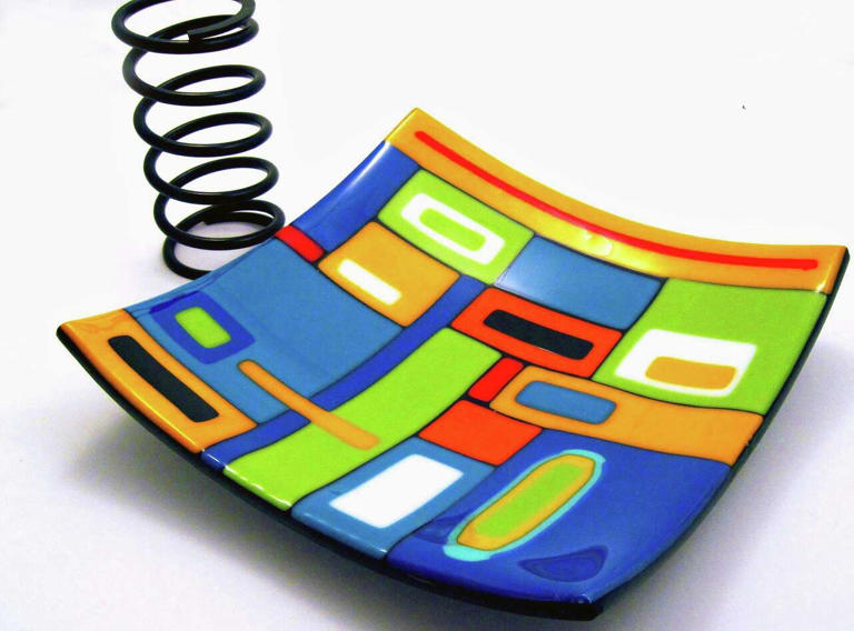 Manistee fused glass artist Wendy Bedolla shares her craft