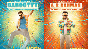 Character posters from Moon Walk out