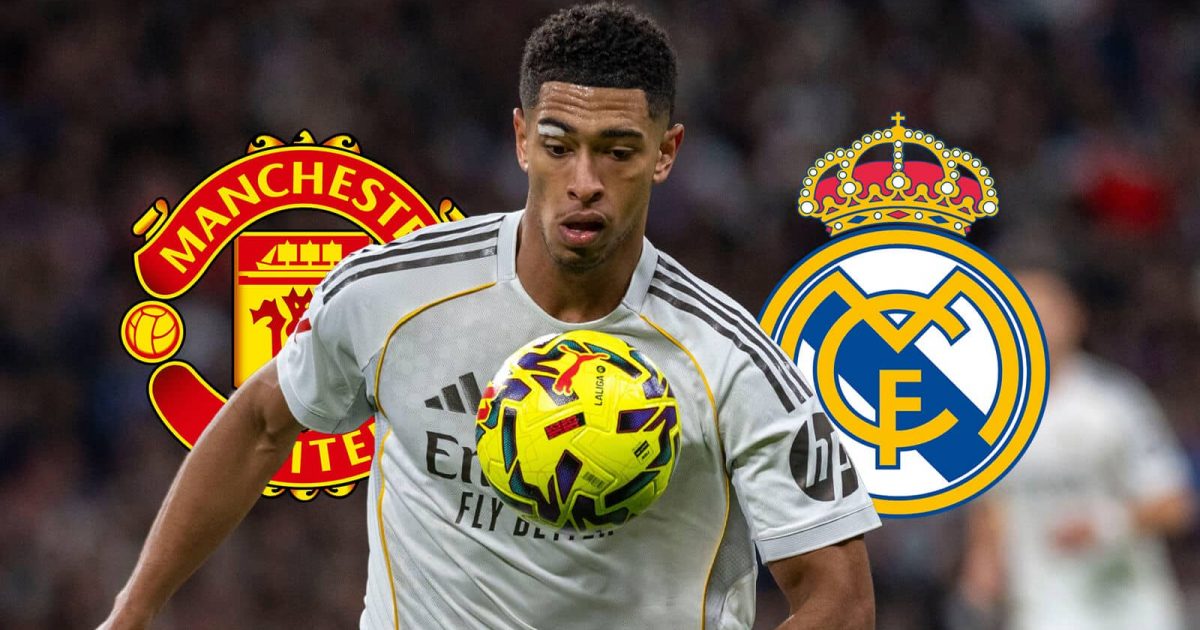 Claims Man Utd will sign Jude Bellingham in mega £174m transfer branded ...