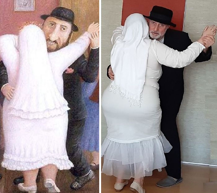 People are recreating famous paintings in this Spanish Facebook group ...