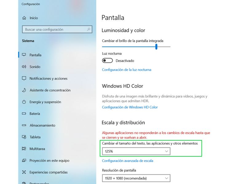 Windows cambia la resolución de pantalla tras cada reinicio