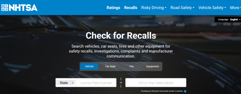 Amazon used cars can list open recalls without warnings