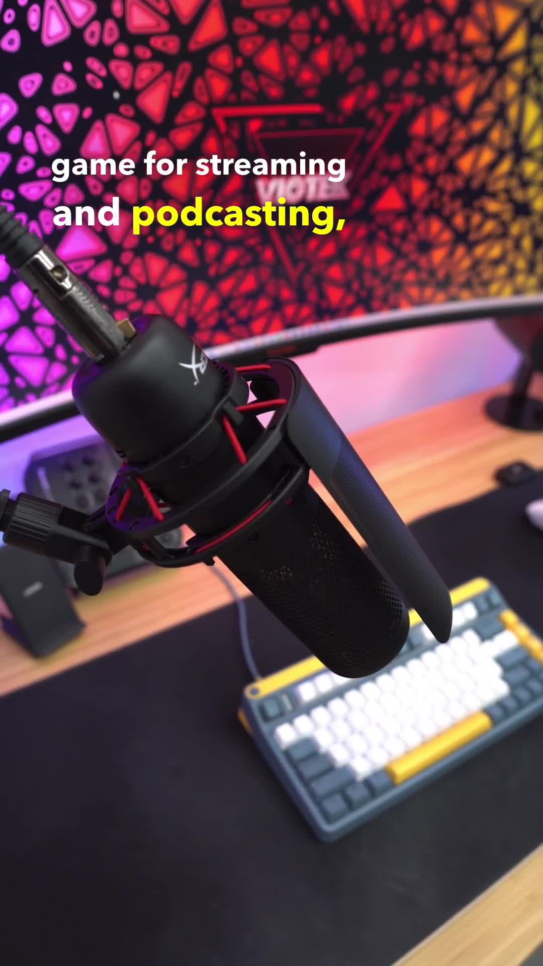 Step up your audio game with the HyperX ProCast!