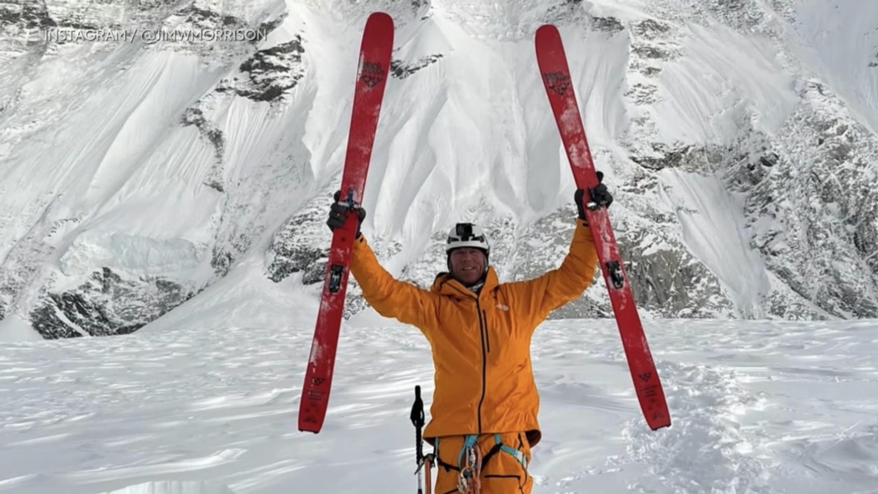 American Jim Morrison on skiing down Mount Everest