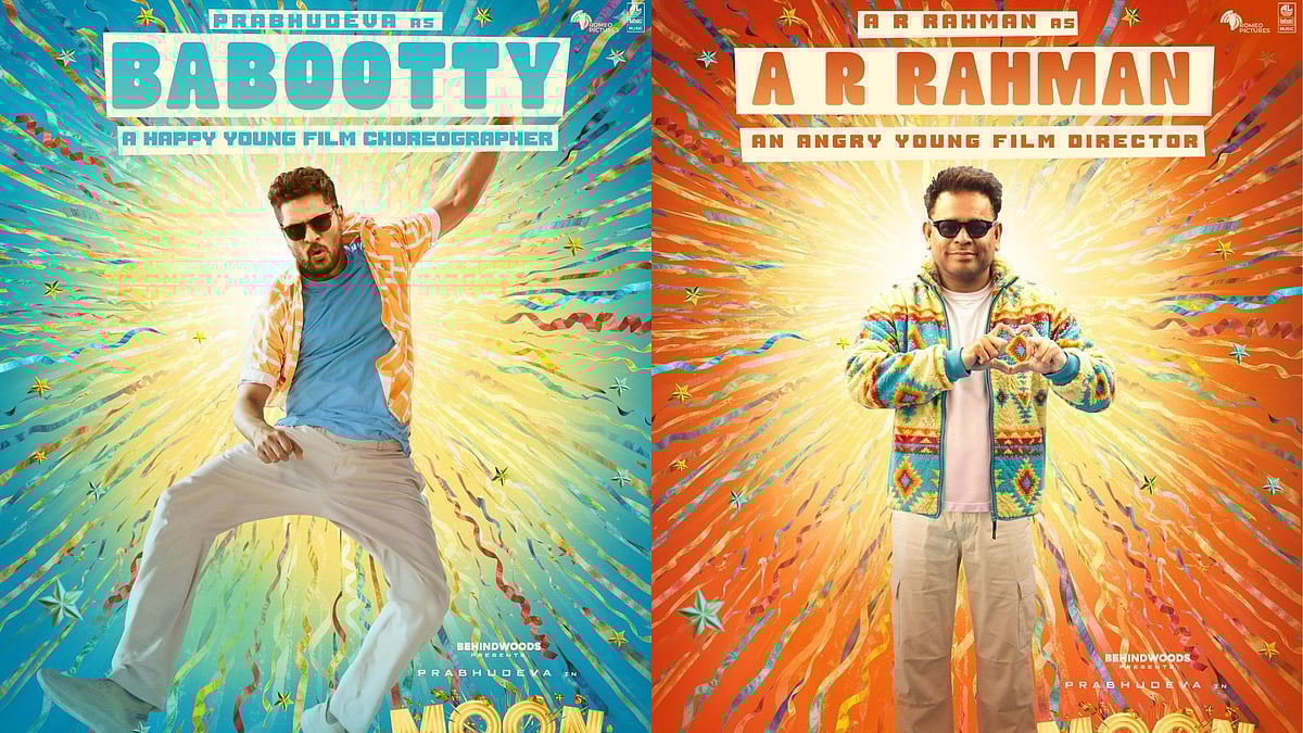 Character posters from Moon Walk out