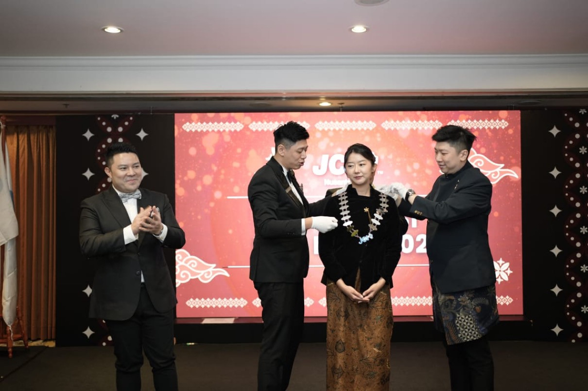 Gala dinner JCI Nusantara, Tantri Zetira dilantik jadi presiden 2026