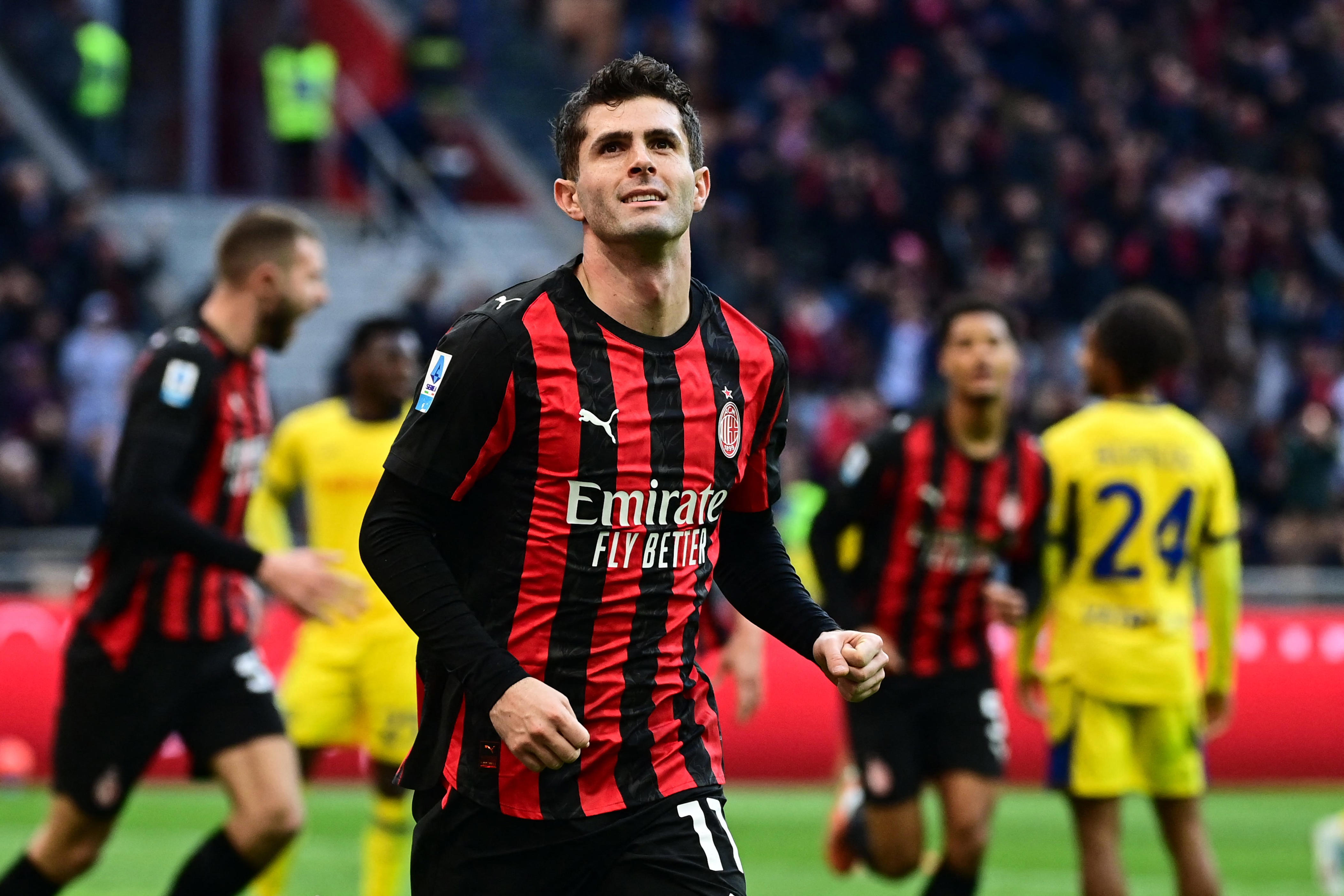 Allegri: In-form Pulisic still not 100 percent fit