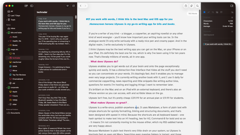 Forget Word – this unsung Mac and iOS app is the best writing tool I've ...
