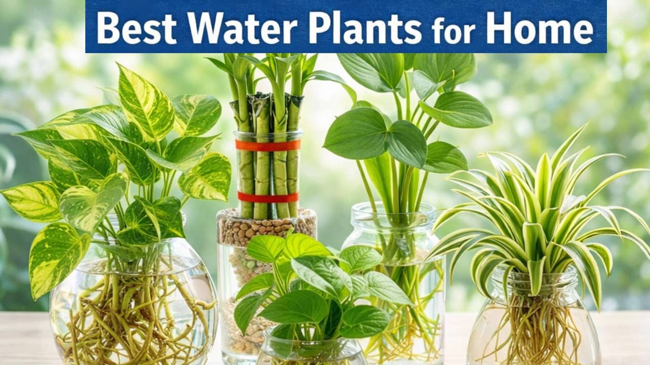 Best indoor water plants for stylish homes and easy maintenance