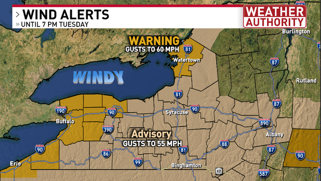 Heavy snow with whiteouts following strong wind threat to start the week