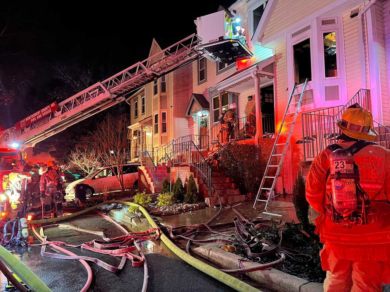 Air fryer fire forces family out of Maryland townhouse: Officials (photos)