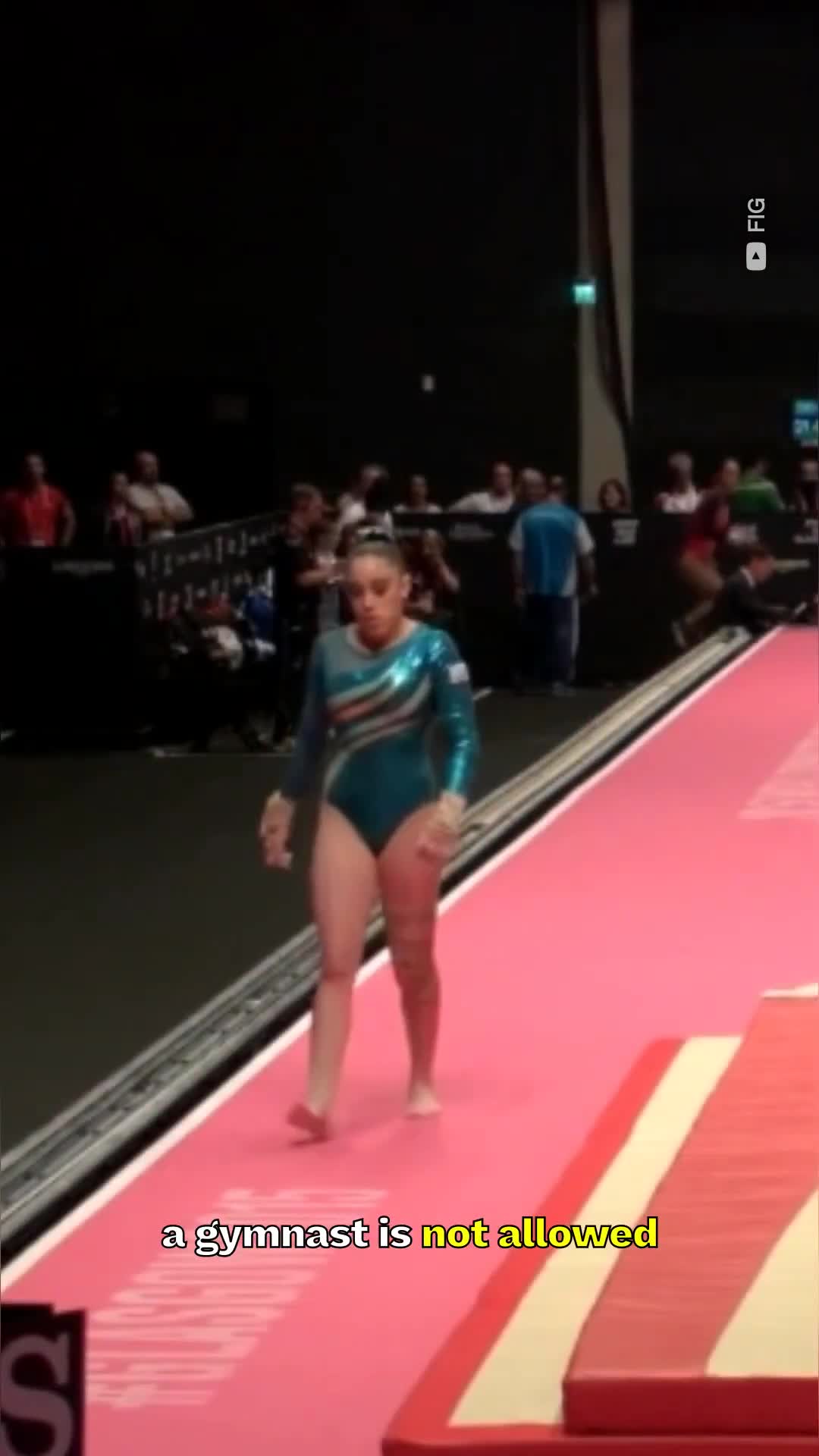 She was given a zero 😰