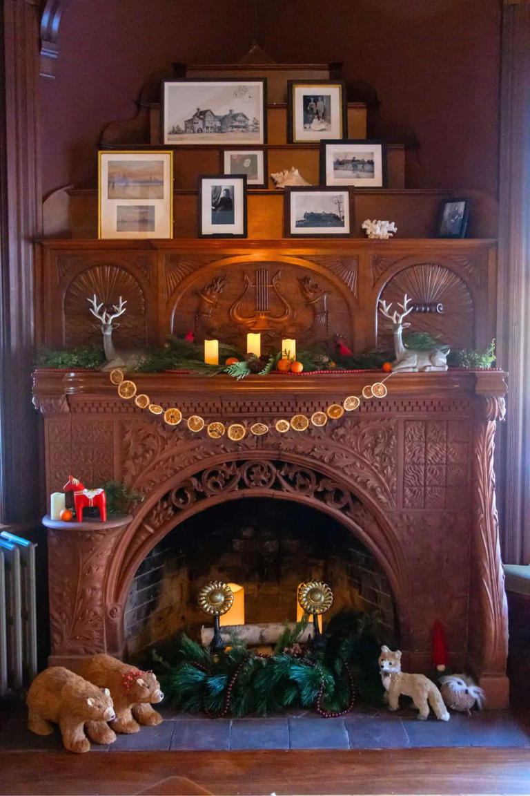 Holiday tours at the Eustis Estate in Massachusetts