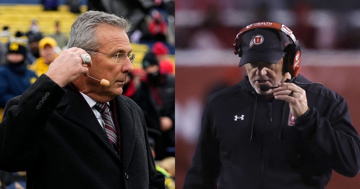 Urban Meyer reacts to Michigan hiring Kyle Whittingham, two of his ...