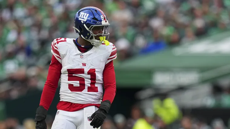 Giants' Abdul Carter within striking distance of breaking NFL record