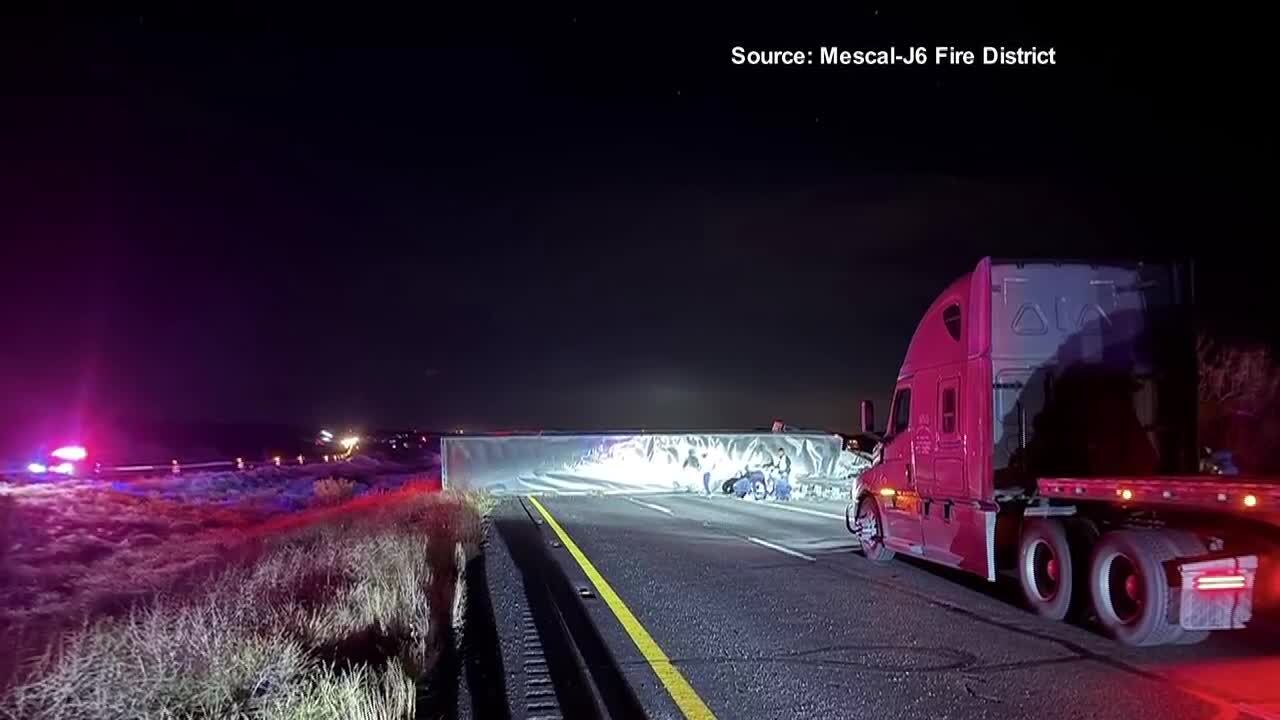 Interstate 10 reopens in Benson following rollover crash involving ...