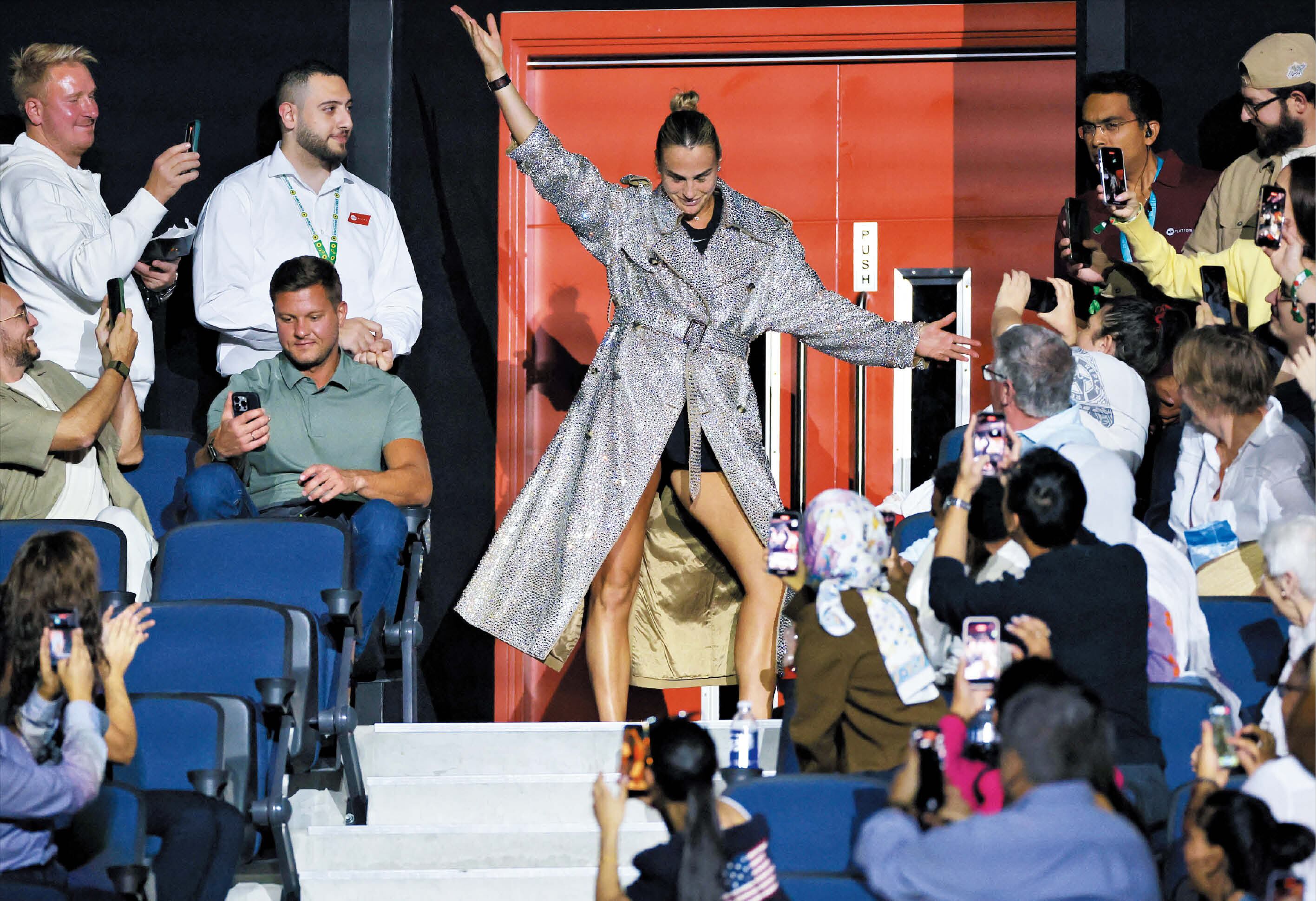 Tennis gender showdown becomes entertainment, draws criticism